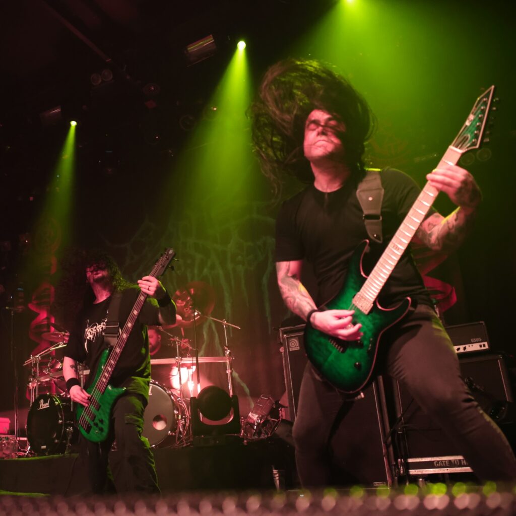 CATTLE DECAPITATION + SIGNS OF THE SWARM + 200 STAB WOUNDS + VOMIT ...